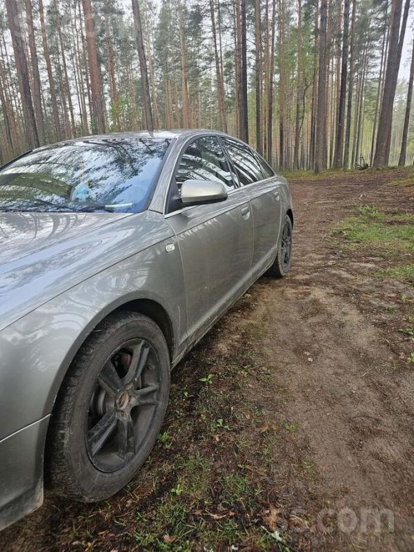 Pelēks Audi A6 2006 Daugavpils, ar dzinēja tilpumu 2.70 L un nobraukumu 309 tūkst. km par 2300 €, foto 6 vietnē AUTOMOTO.COM.LV