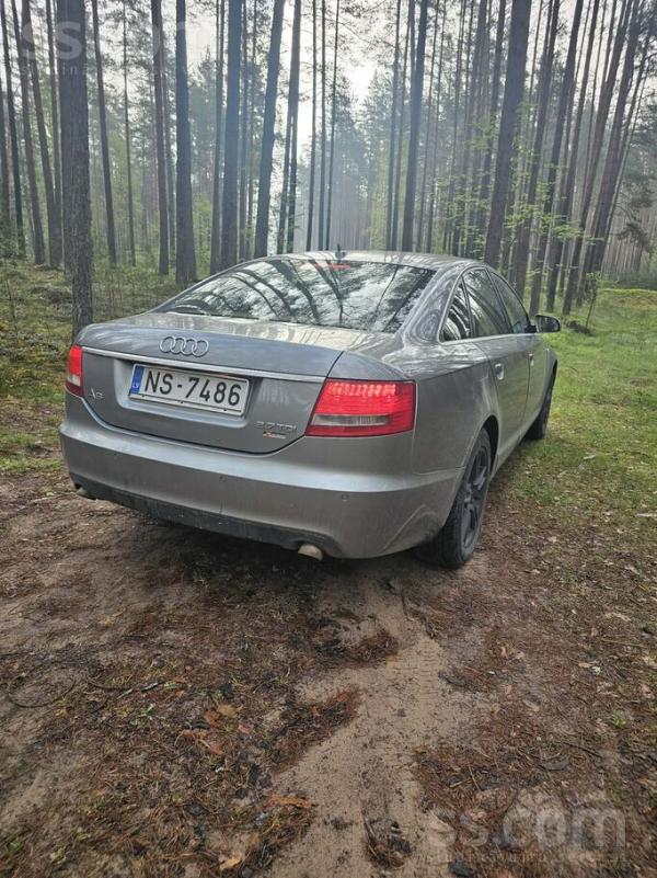 Pelēks Audi A6 2006 Daugavpils, ar dzinēja tilpumu 2.70 L un nobraukumu 309 tūkst. km par 2300 €, foto 9 vietnē AUTOMOTO.COM.LV