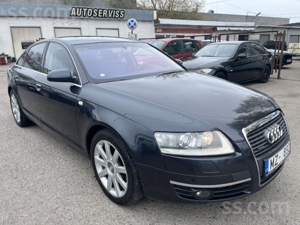 Pelēks Audi A6 2006 Rīga, ar dzinēja tilpumu 3.00 L un nobraukumu 0 tūkst. km par 3350 €, foto 4 vietnē AUTOMOTO.COM.LV