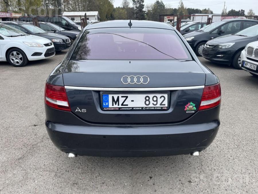 Pelēks Audi A6 2006 Rīga, ar dzinēja tilpumu 3.00 L un nobraukumu 0 tūkst. km par 3350 €, foto 8 vietnē AUTOMOTO.COM.LV