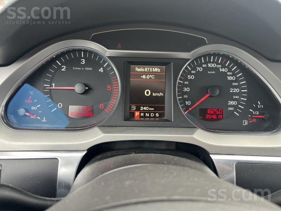 Pelēks Audi A6 2006 Rīga, ar dzinēja tilpumu 3.00 L un nobraukumu 0 tūkst. km par 3350 €, foto 12 vietnē AUTOMOTO.COM.LV