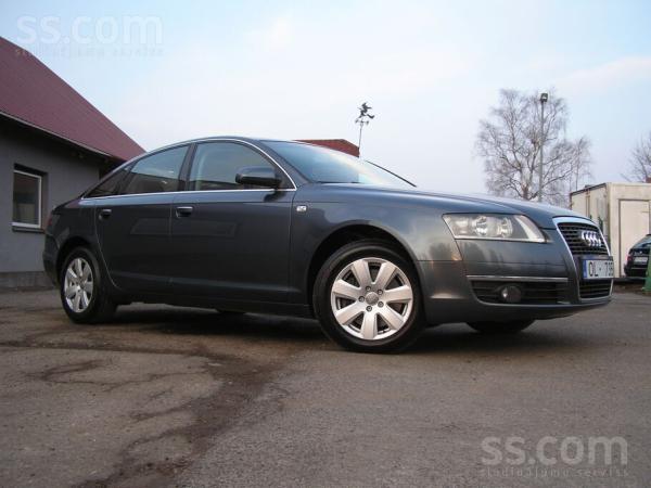Pelēks Audi A6 2006 Rīga, ar dzinēja tilpumu 2.70 L un nobraukumu 0 tūkst. km par 4350 €, foto 1 vietnē AUTOMOTO.COM.LV