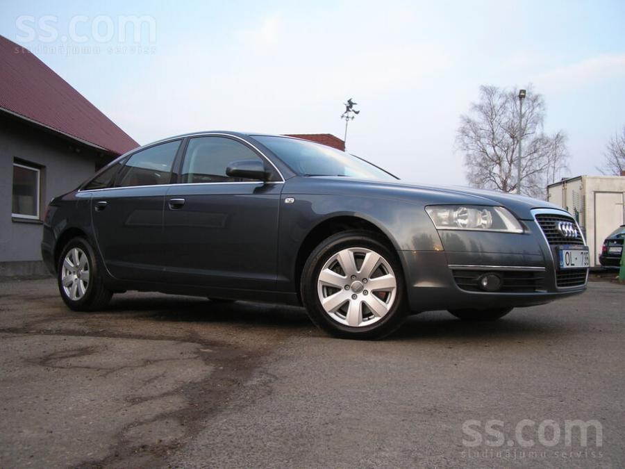 Grey Audi A6 2006 in Riga, with an engine capacity of 2.70 L and mileage of 0 thousand km for 4350 €, photo 1 on AUTOMOTO.COM.LV