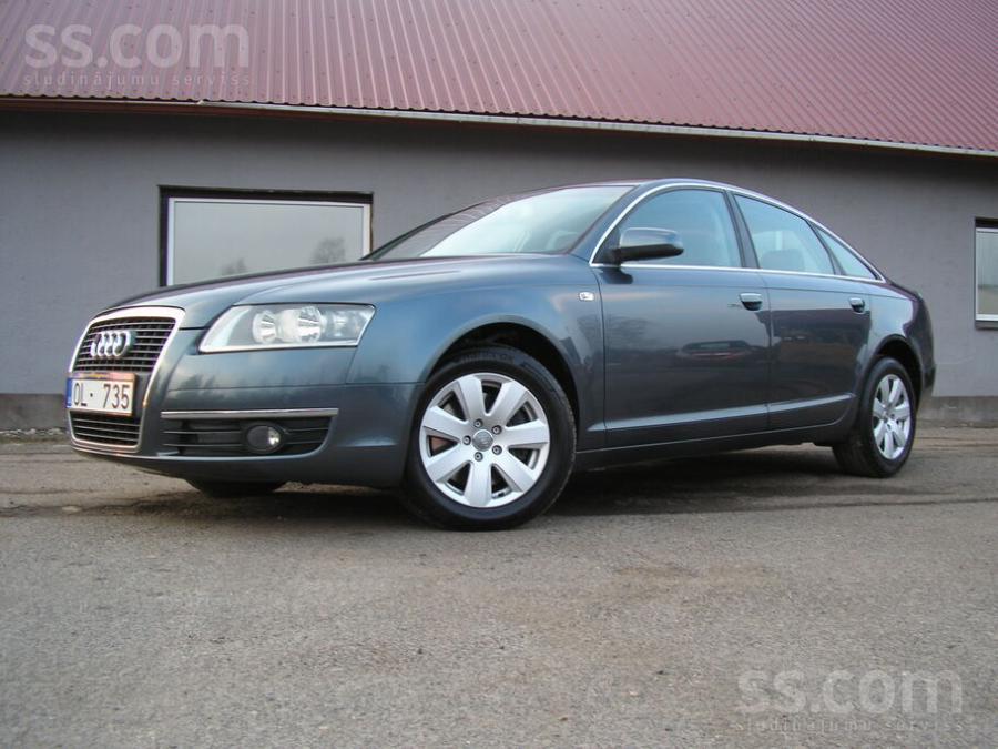 Grey Audi A6 2006 in Riga, with an engine capacity of 2.70 L and mileage of 0 thousand km for 4350 €, photo 3 on AUTOMOTO.COM.LV