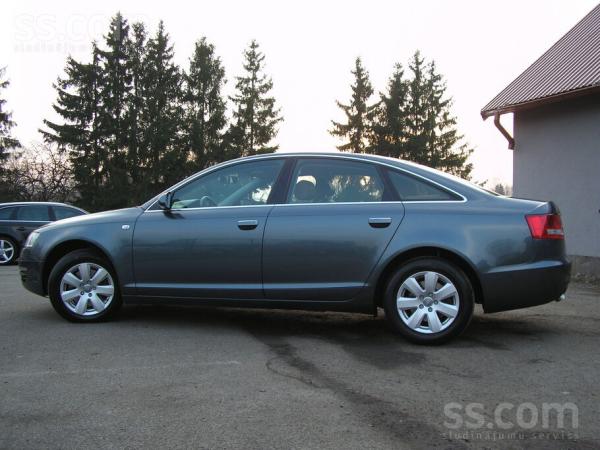 Pelēks Audi A6 2006 Rīga, ar dzinēja tilpumu 2.70 L un nobraukumu 0 tūkst. km par 4350 €, foto 4 vietnē AUTOMOTO.COM.LV