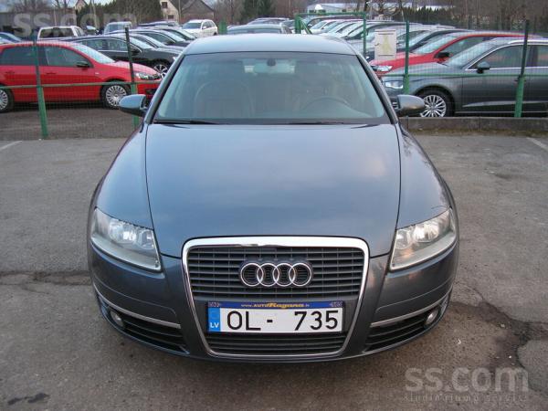Pelēks Audi A6 2006 Rīga, ar dzinēja tilpumu 2.70 L un nobraukumu 0 tūkst. km par 4350 €, foto 5 vietnē AUTOMOTO.COM.LV