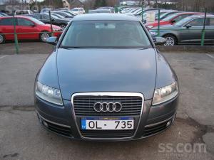 Grey Audi A6 2006 in Riga, with an engine capacity of 2.70 L and mileage of 0 thousand km for 4350 €, photo 6 on AUTOMOTO.COM.LV