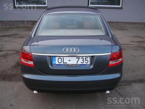 Grey Audi A6 2006 in Riga, with an engine capacity of 2.70 L and mileage of 0 thousand km for 4350 €, photo 7 on AUTOMOTO.COM.LV