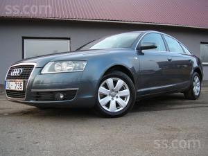 Grey Audi A6 2006 in Riga, with an engine capacity of 2.70 L and mileage of 0 thousand km for 4350 €, photo 10 on AUTOMOTO.COM.LV