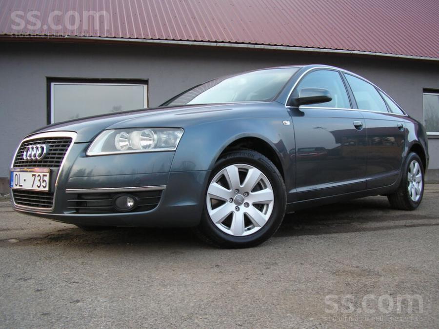 Grey Audi A6 2006 in Riga, with an engine capacity of 2.70 L and mileage of 0 thousand km for 4350 €, photo 10 on AUTOMOTO.COM.LV