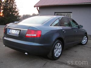 Grey Audi A6 2006 in Riga, with an engine capacity of 2.70 L and mileage of 0 thousand km for 4350 €, photo 11 on AUTOMOTO.COM.LV