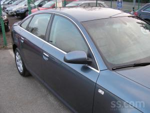 Grey Audi A6 2006 in Riga, with an engine capacity of 2.70 L and mileage of 0 thousand km for 4350 €, photo 12 on AUTOMOTO.COM.LV