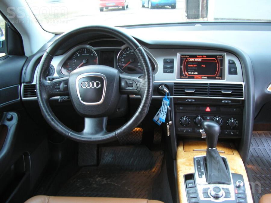 Grey Audi A6 2006 in Riga, with an engine capacity of 2.70 L and mileage of 0 thousand km for 4350 €, photo 14 on AUTOMOTO.COM.LV