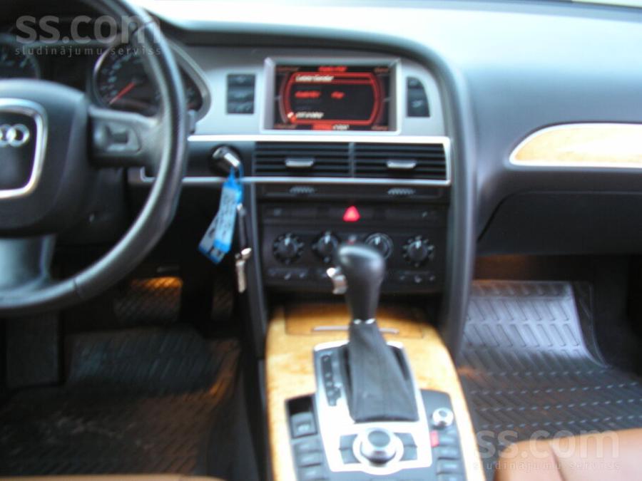 Grey Audi A6 2006 in Riga, with an engine capacity of 2.70 L and mileage of 0 thousand km for 4350 €, photo 15 on AUTOMOTO.COM.LV
