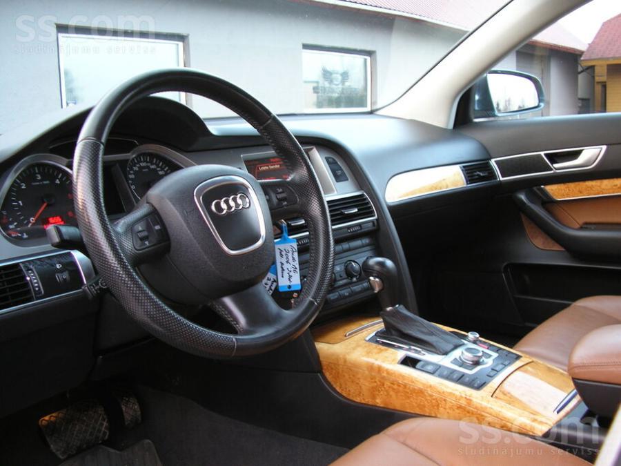 Grey Audi A6 2006 in Riga, with an engine capacity of 2.70 L and mileage of 0 thousand km for 4350 €, photo 16 on AUTOMOTO.COM.LV