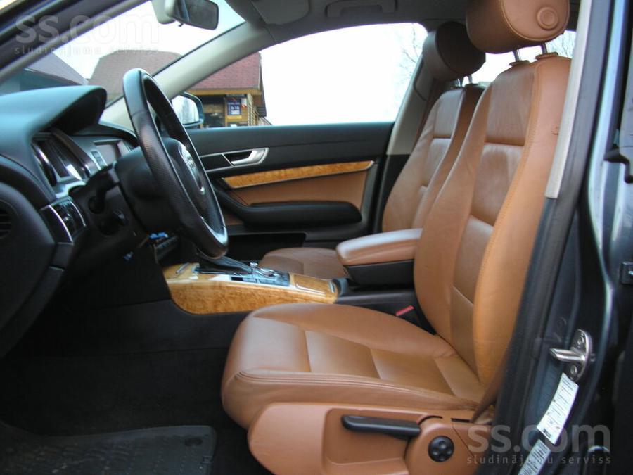 Grey Audi A6 2006 in Riga, with an engine capacity of 2.70 L and mileage of 0 thousand km for 4350 €, photo 18 on AUTOMOTO.COM.LV