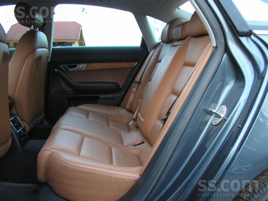 Grey Audi A6 2006 in Riga, with an engine capacity of 2.70 L and mileage of 0 thousand km for 4350 €, photo 19 on AUTOMOTO.COM.LV