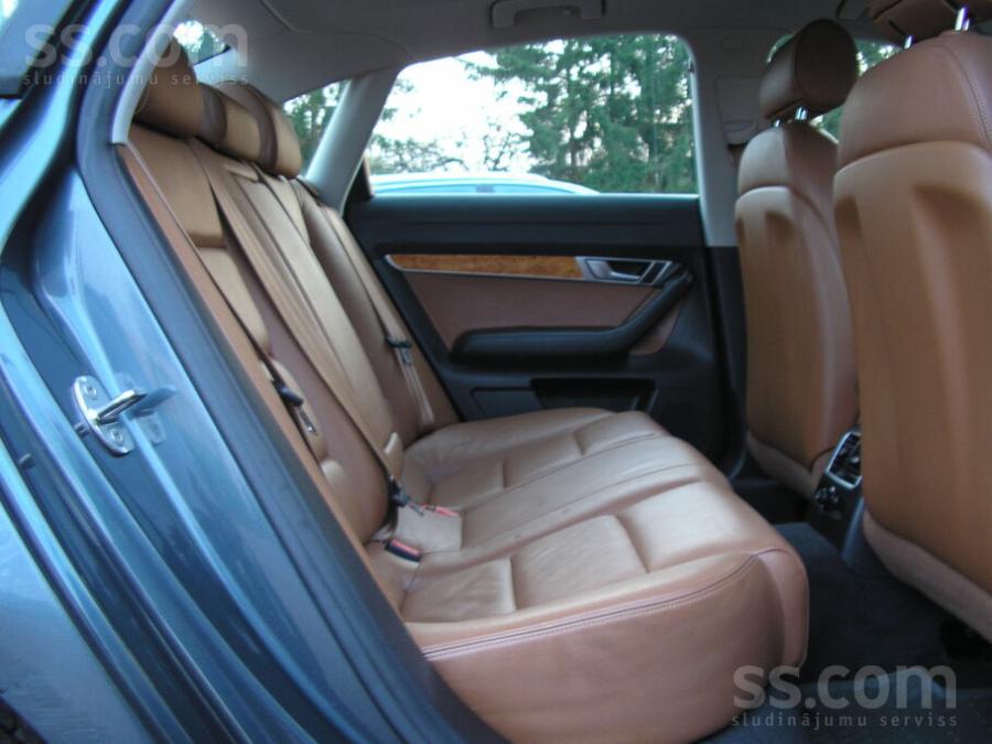 Grey Audi A6 2006 in Riga, with an engine capacity of 2.70 L and mileage of 0 thousand km for 4350 €, photo 22 on AUTOMOTO.COM.LV