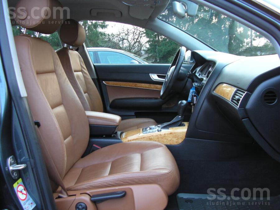 Grey Audi A6 2006 in Riga, with an engine capacity of 2.70 L and mileage of 0 thousand km for 4350 €, photo 23 on AUTOMOTO.COM.LV