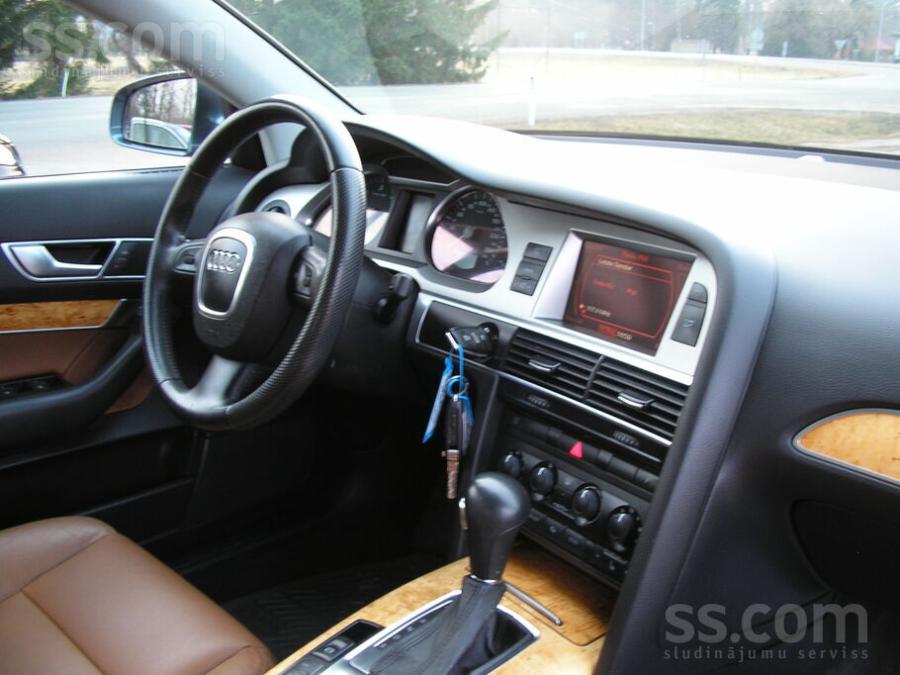 Grey Audi A6 2006 in Riga, with an engine capacity of 2.70 L and mileage of 0 thousand km for 4350 €, photo 24 on AUTOMOTO.COM.LV