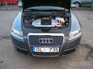 Grey Audi A6 2006 in Riga, with an engine capacity of 2.70 L and mileage of 0 thousand km for 4350 €, photo 25 on AUTOMOTO.COM.LV