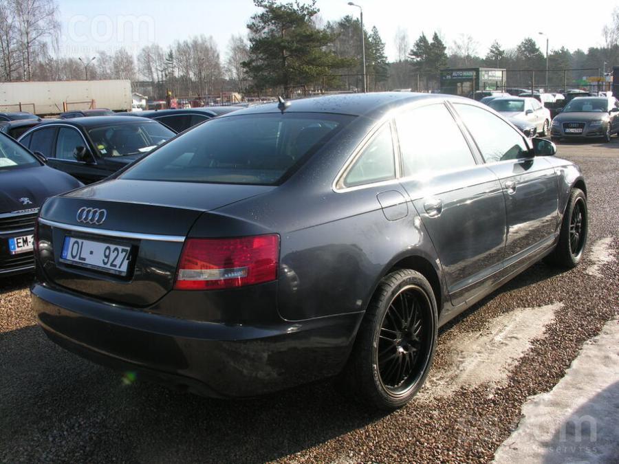Grey Audi A6 2006 in Riga, with an engine capacity of 2.70 L and mileage of 0 thousand km for 4100 €, photo 4 on AUTOMOTO.COM.LV