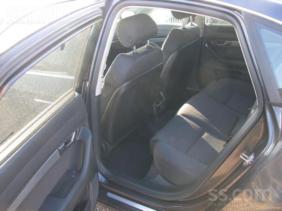 Grey Audi A6 2006 in Riga, with an engine capacity of 2.70 L and mileage of 0 thousand km for 4100 €, photo 9 on AUTOMOTO.COM.LV