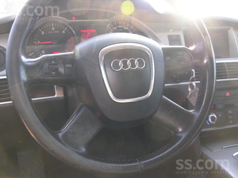 Grey Audi A6 2006 in Riga, with an engine capacity of 2.70 L and mileage of 0 thousand km for 4100 €, photo 12 on AUTOMOTO.COM.LV