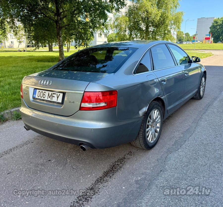 Pelēks Audi A6 2006 Tallina, ar dzinēja tilpumu 2.40 L un nobraukumu 330 tūkst. km par 1150 €, foto 5 vietnē AUTOMOTO.COM.LV