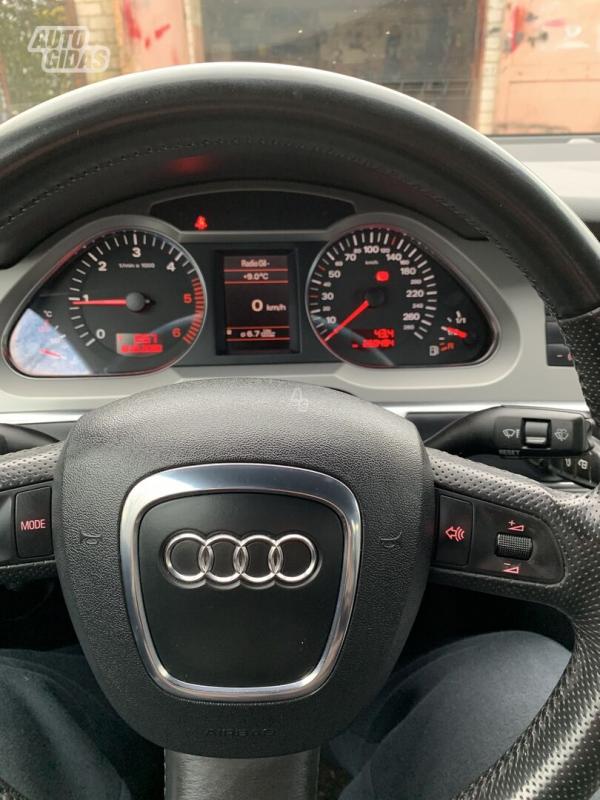 Grey Audi A6 2006 in Silute, with an engine capacity of 2.70 L and mileage of 300 thousand km for 2700 €, photo 6 on AUTOMOTO.COM.LV