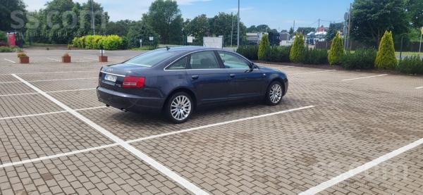 Grey Audi A6 2006 in Riga, with an engine capacity of 3.00 L and mileage of 480 thousand km for 2800 €, photo 4 on AUTOMOTO.COM.LV