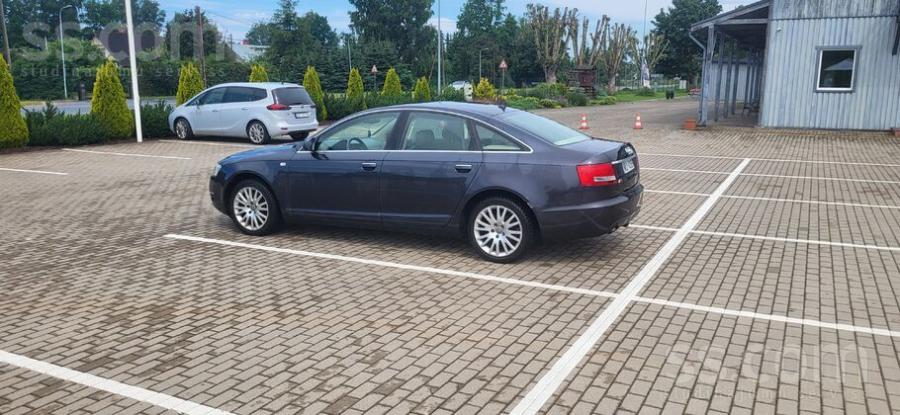 Pelēks Audi A6 2006 Rīga, ar dzinēja tilpumu 3.00 L un nobraukumu 480 tūkst. km par 2800 €, foto 6 vietnē AUTOMOTO.COM.LV