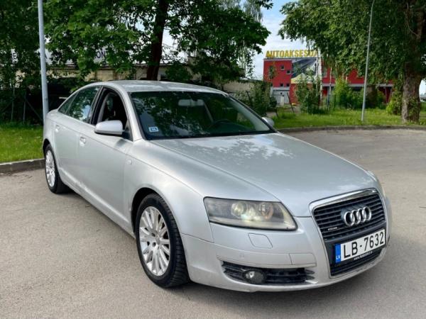 Серый Ауди А6 2006 в Рига, объемом двигателя 3.00 л и пробегом 0 тыс. км за 3700 €, фото 3 на AUTOMOTO.COM.LV
