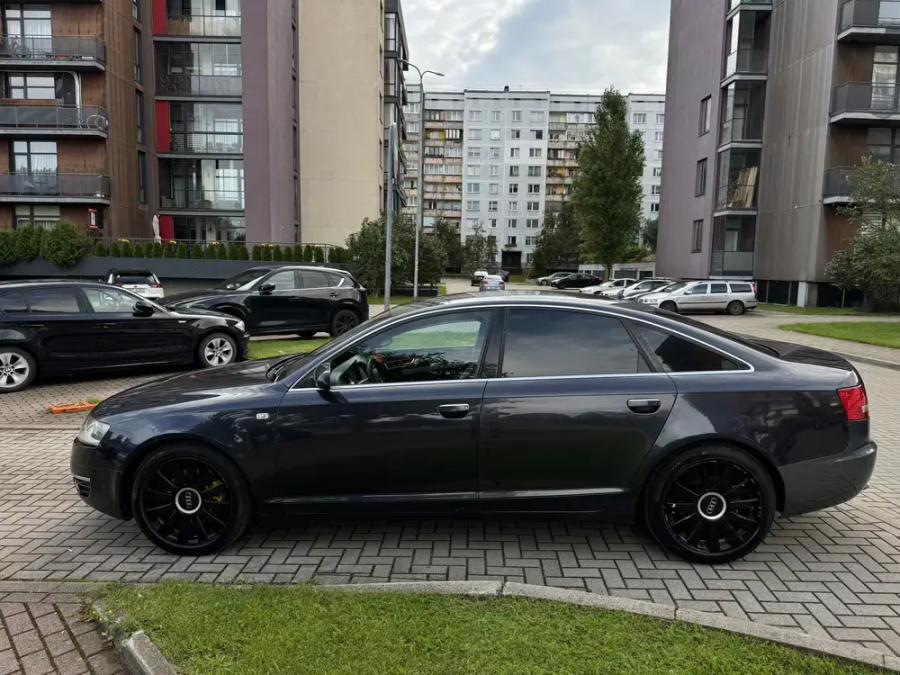 Grey Audi A6 2006 in Riga, with an engine capacity of 3.00 L and mileage of 355 thousand km for 3490 €, photo 3 on AUTOMOTO.COM.LV