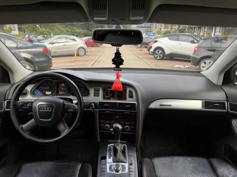 Grey Audi A6 2006 in Riga, with an engine capacity of 3.00 L and mileage of 355 thousand km for 3490 €, photo 8 on AUTOMOTO.COM.LV