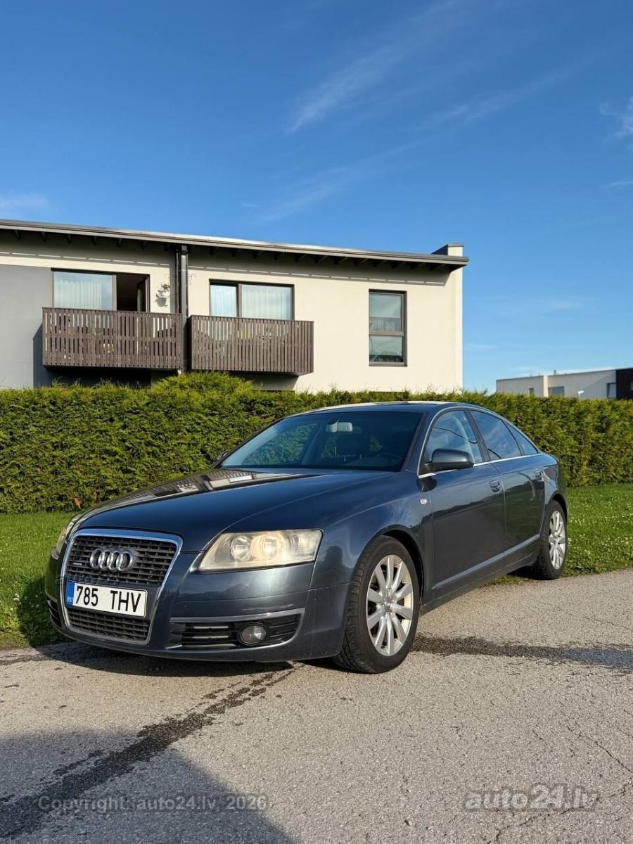 Grey Audi A6 2006 in Tallinn, with an engine capacity of 2.70 L and mileage of 389 thousand km for 3800 €, photo 1 on AUTOMOTO.COM.LV