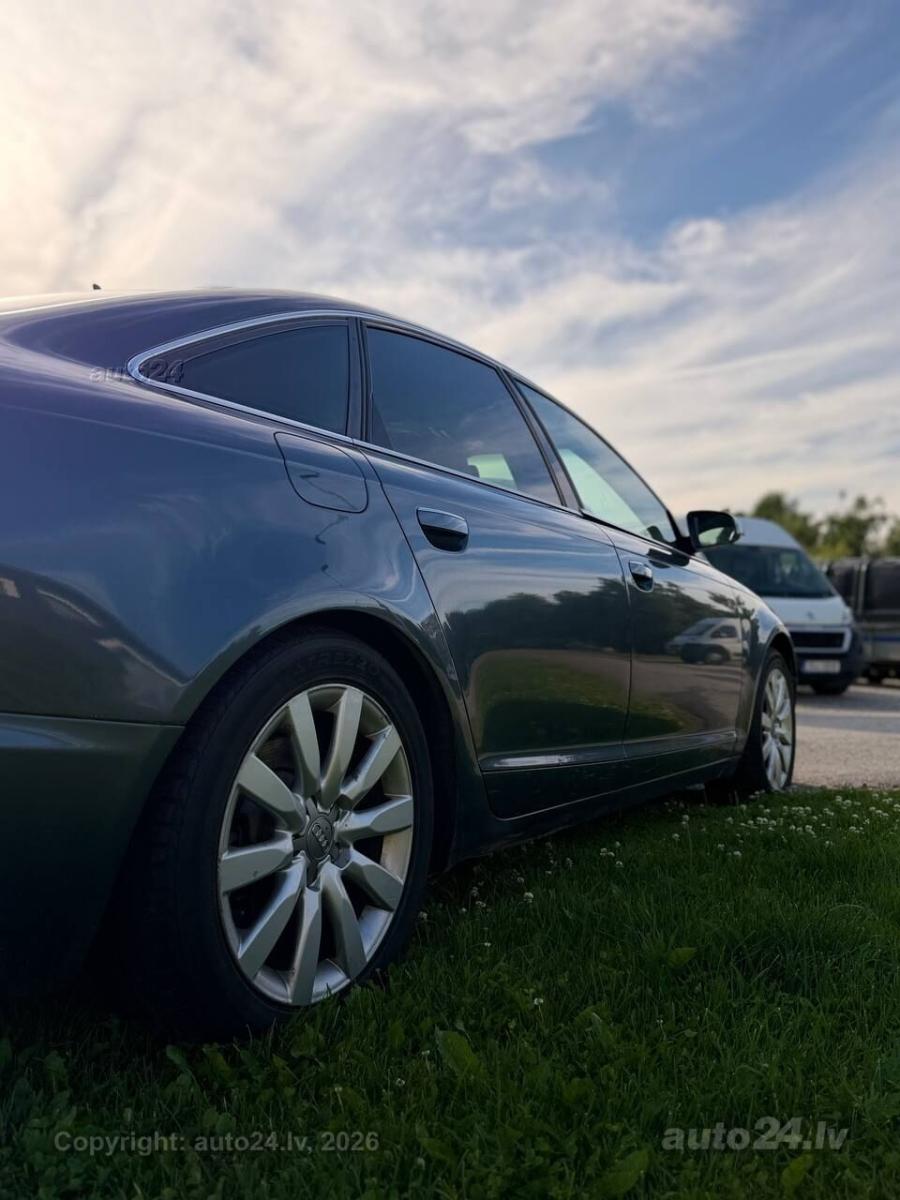 Grey Audi A6 2006 in Tallinn, with an engine capacity of 2.70 L and mileage of 389 thousand km for 3800 €, photo 5 on AUTOMOTO.COM.LV