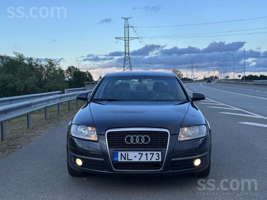Grey Audi A6 2006 in Jurmala, with an engine capacity of 2.00 L and mileage of 330 thousand km for 2850 €, photo 3 on AUTOMOTO.COM.LV