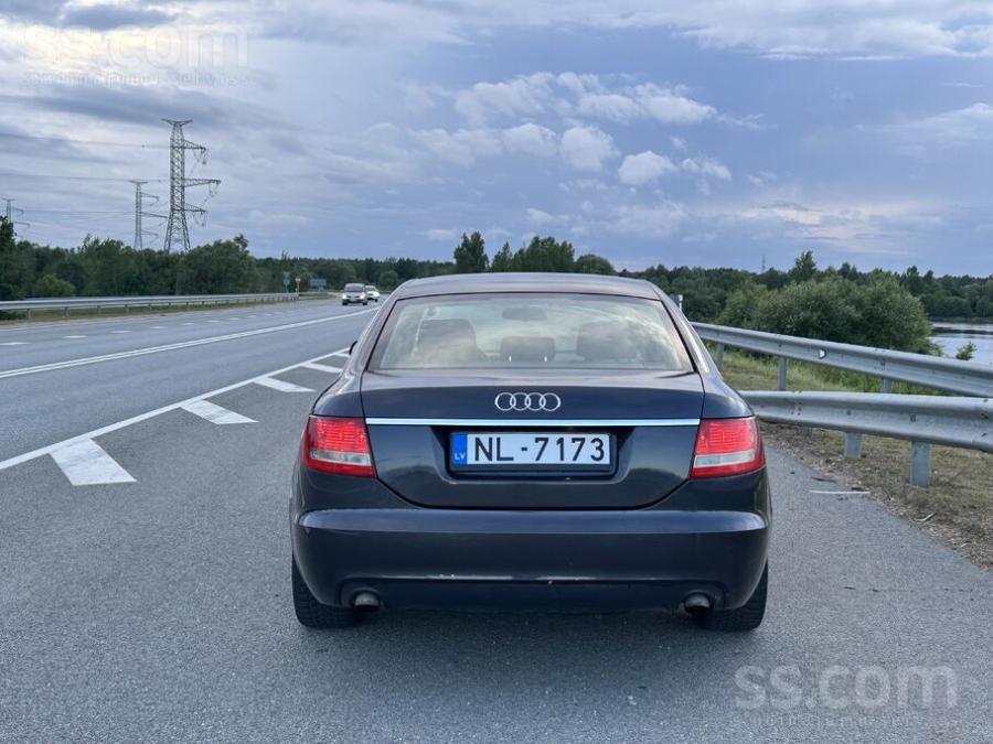 Grey Audi A6 2006 in Jurmala, with an engine capacity of 2.00 L and mileage of 330 thousand km for 2850 €, photo 5 on AUTOMOTO.COM.LV