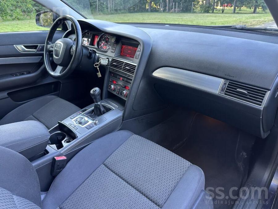 Grey Audi A6 2006 in Jurmala, with an engine capacity of 2.00 L and mileage of 330 thousand km for 2850 €, photo 8 on AUTOMOTO.COM.LV