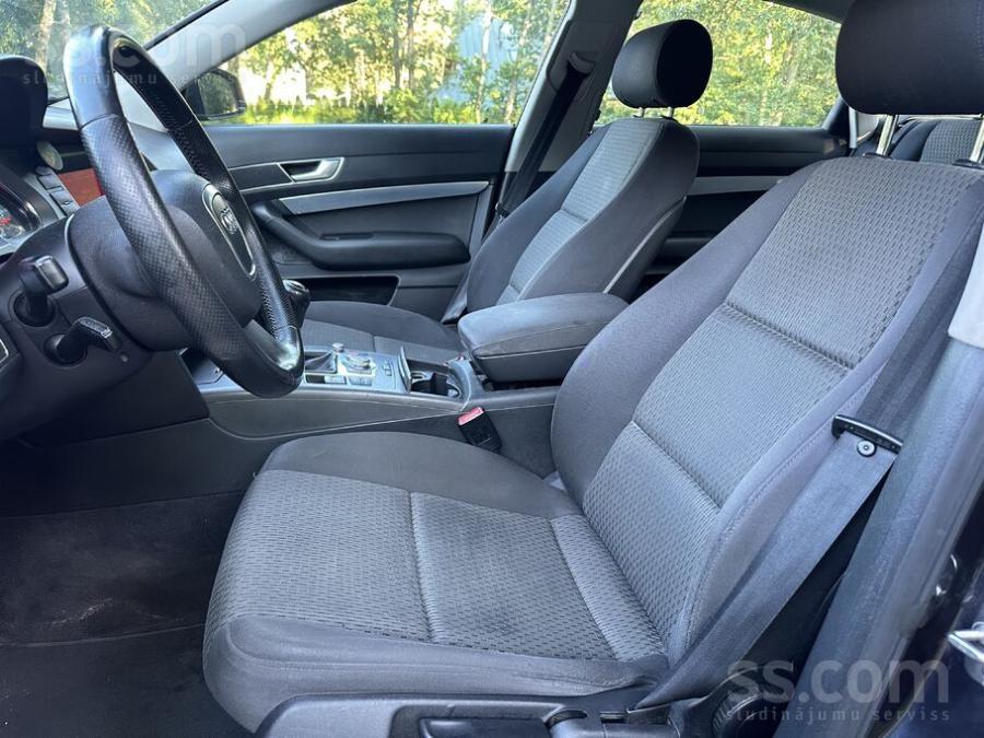 Grey Audi A6 2006 in Jurmala, with an engine capacity of 2.00 L and mileage of 330 thousand km for 2850 €, photo 13 on AUTOMOTO.COM.LV