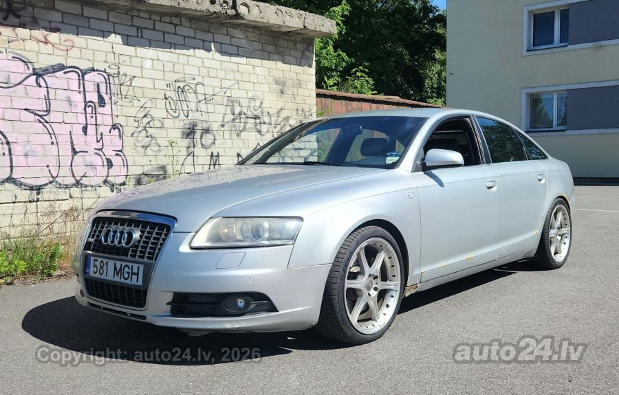 Grey Audi A6 2006 in Tallinn, with an engine capacity of 3.00 L and mileage of 293 thousand km for 2300 €, photo 1 on AUTOMOTO.COM.LV