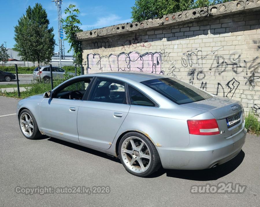 Grey Audi A6 2006 in Tallinn, with an engine capacity of 3.00 L and mileage of 293 thousand km for 2300 €, photo 4 on AUTOMOTO.COM.LV