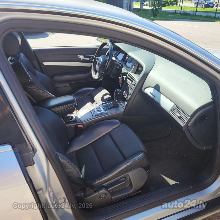 Grey Audi A6 2006 in Tallinn, with an engine capacity of 3.00 L and mileage of 293 thousand km for 2300 €, photo 7 on AUTOMOTO.COM.LV
