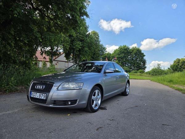Grey Audi A6 2006 in Vilnius, with an engine capacity of 1.97 L and mileage of 320 thousand km for 3350 €, photo 3 on AUTOMOTO.COM.LV