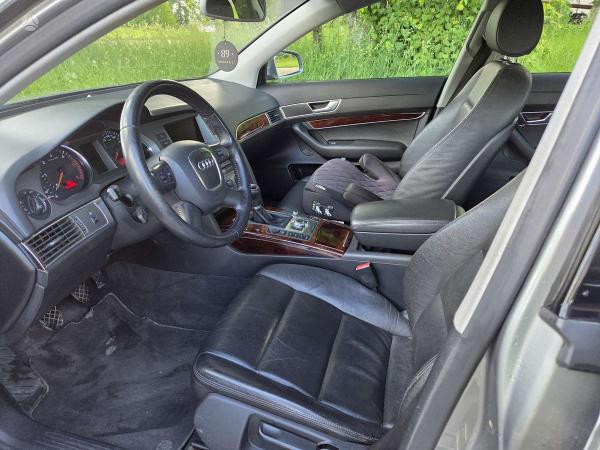 Grey Audi A6 2006 in Vilnius, with an engine capacity of 1.97 L and mileage of 320 thousand km for 3350 €, photo 8 on AUTOMOTO.COM.LV