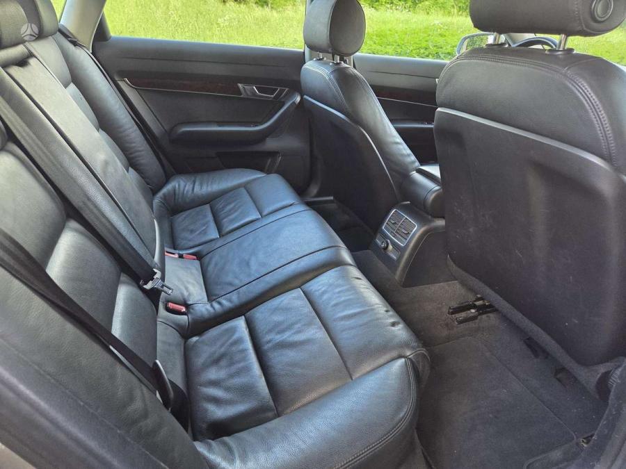 Grey Audi A6 2006 in Vilnius, with an engine capacity of 1.97 L and mileage of 320 thousand km for 3350 €, photo 13 on AUTOMOTO.COM.LV