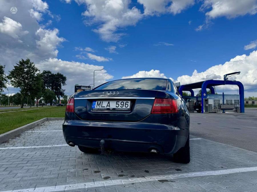 Grey Audi A6 2006 in Panevezys, with an engine capacity of 1.97 L and mileage of 364 thousand km for 1499 €, photo 7 on AUTOMOTO.COM.LV