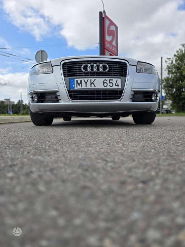 Grey Audi A6 2006 in Kaunas, with an engine capacity of 2.70 L and mileage of 434 thousand km for 3300 €, photo 7 on AUTOMOTO.COM.LV