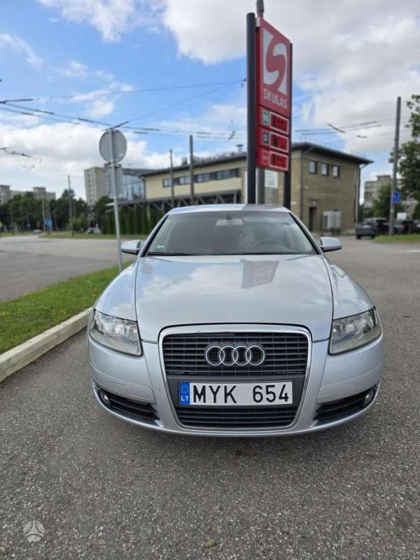 Grey Audi A6 2006 in Kaunas, with an engine capacity of 2.70 L and mileage of 434 thousand km for 3300 €, photo 8 on AUTOMOTO.COM.LV